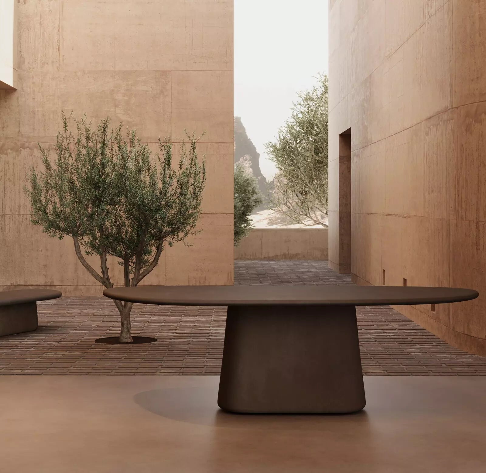 Muundo - Zuri - Table - Indoor - 200 x 110 x H77 – À l'Est d'Eden